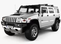 HUMMER H2 Carbon Fiber Wooden look dash trim kits