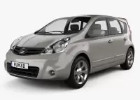 NISSAN NOTE Carbon Fiber Wooden look dash trim kits